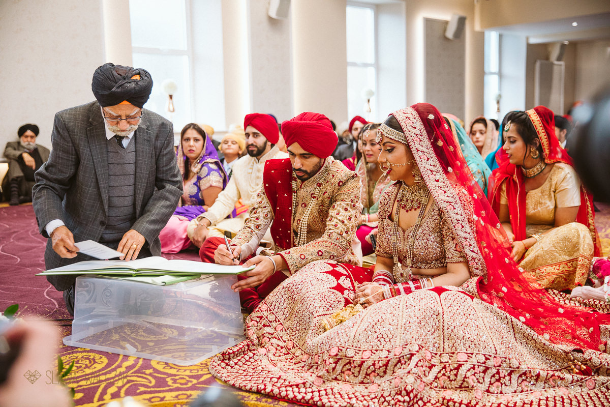 Sikh Wedding Photography Central Gurdwara London- Slawa Walczak